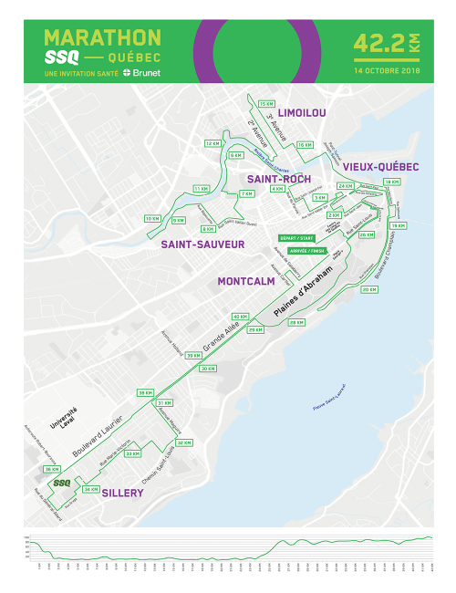 Marathon de Québec - Les Défis de Béat